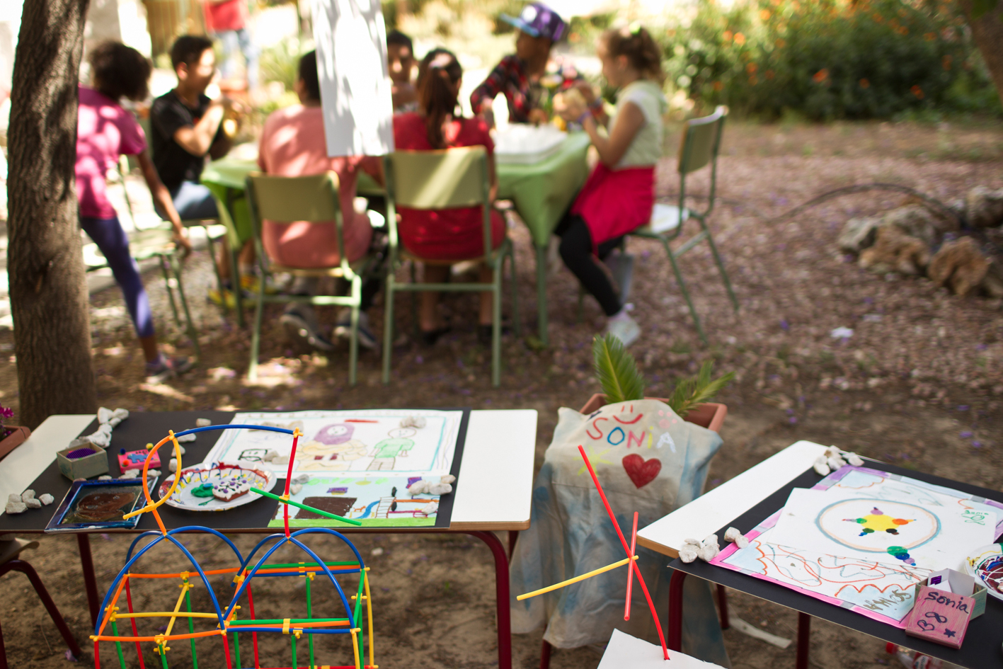 Los alumnos del taller Divertart organizan una exposición para mostrar ...